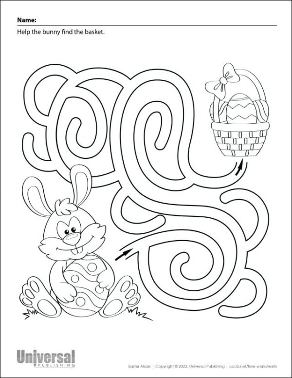 Easter Activities | Free Printables - Universal Publishing