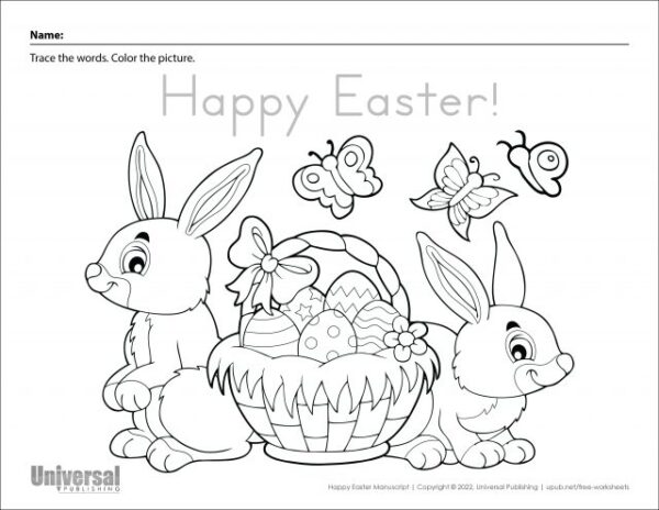 Easter Activities | Free Printables - Universal Publishing