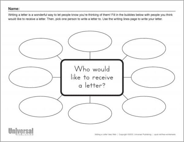 National Card & Letter Writing Month | Free Printables - Universal ...