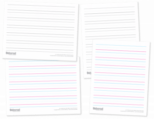 Writing Lines | Free Printables - Universal Publishing