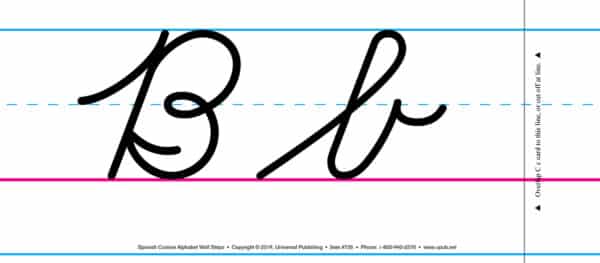 Cursive Wall Strips - Buy Cursive Alphabet Strip | Universal La escritura